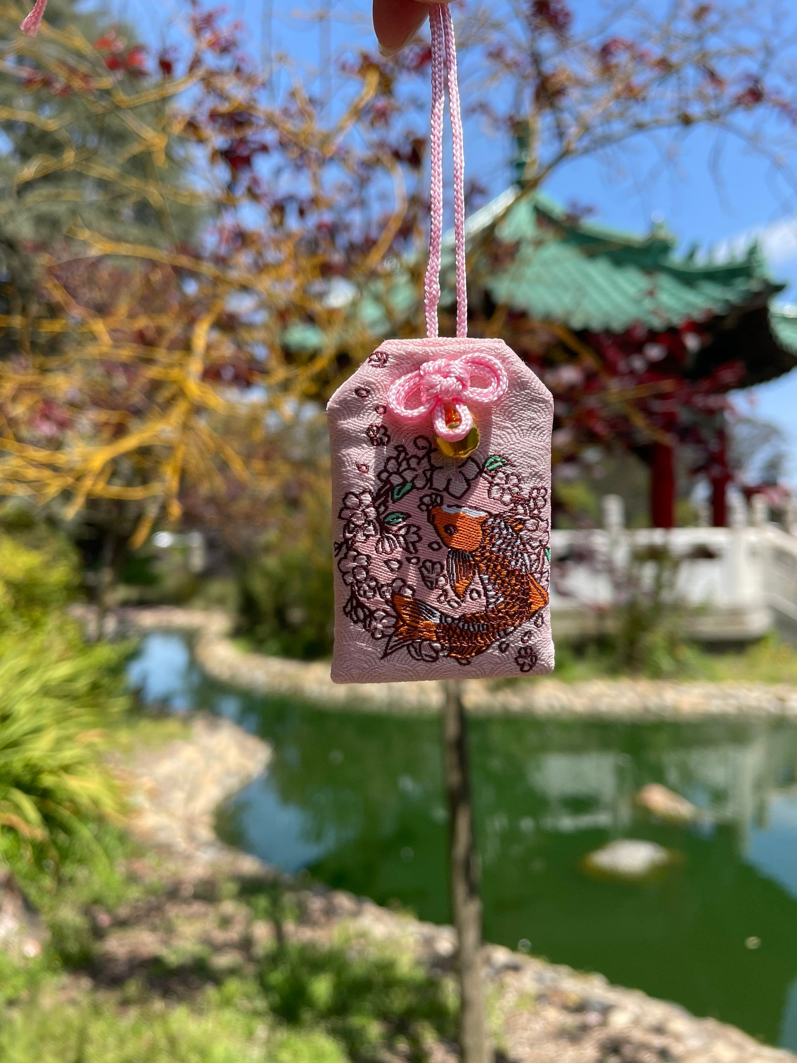 Japanese Omamori Charm for Protection New Talisman Amulet Car Hanger ...