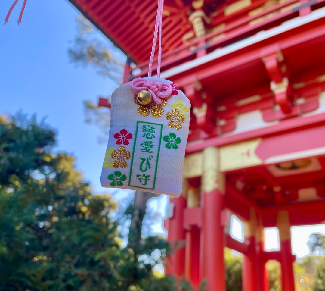 Japanese Omamori Charm for Love Encounter New Talisman Amulet Car ...