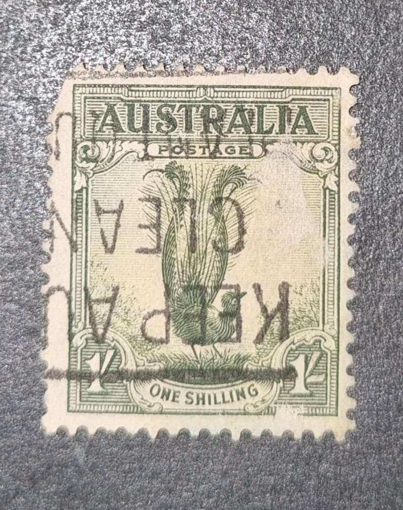 Rare Australian Stamp - Etsy UK