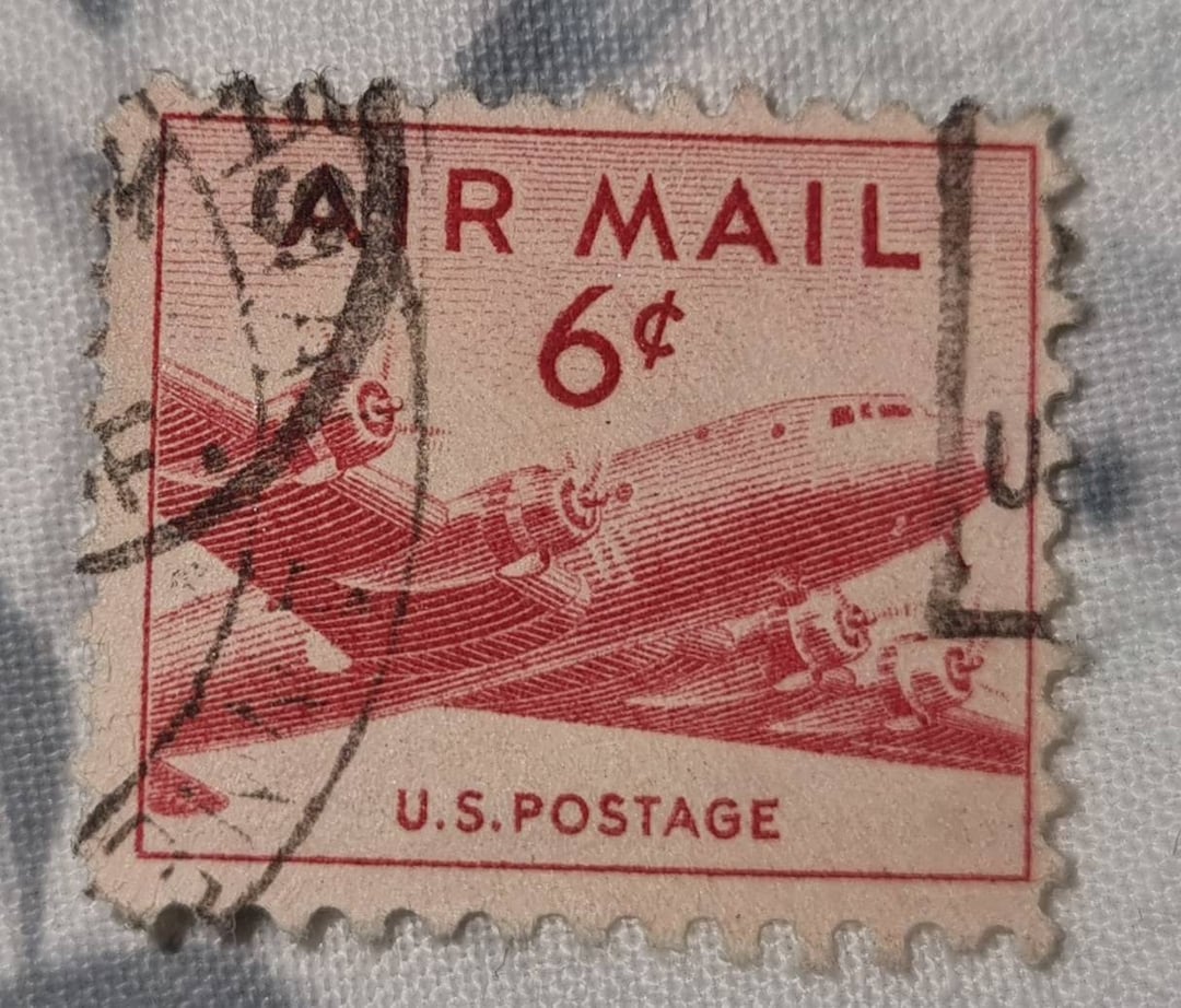 Rare U.S 6 Cent Postage Stamp - Etsy