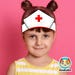 Nurse Paper Crown Printable for Kids, Nurse Cap Hat Fun Kids Craft ...