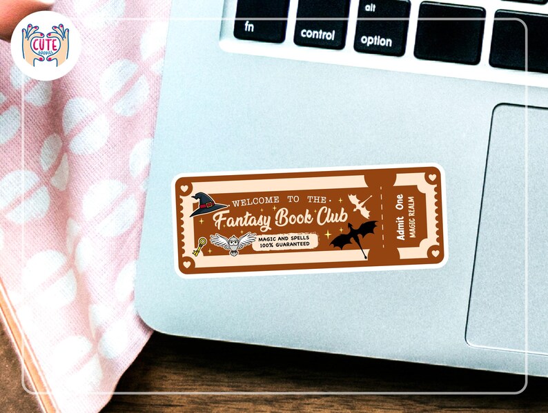 Bookish Ticket Bundle PNG, Book Club Ticket Bookmark PNG, Book Lovers ...