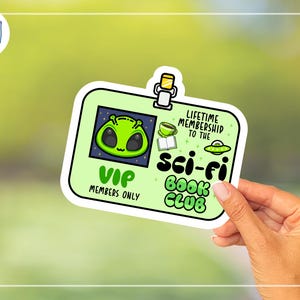Sci-fi Book Club VIP Pass PNG Bundle (digital Download) - Etsy