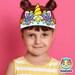 Unicorn Colouring Paper Crown Printable for Kids, Hat Fun Kids Craft ...