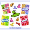 NERD GUMMY CLUSTERS Candy Gram Gift Tag | Printable | Back to School ...