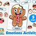Cat Themed Emotions and Feelings Printable Activity. Cat Toddler ...