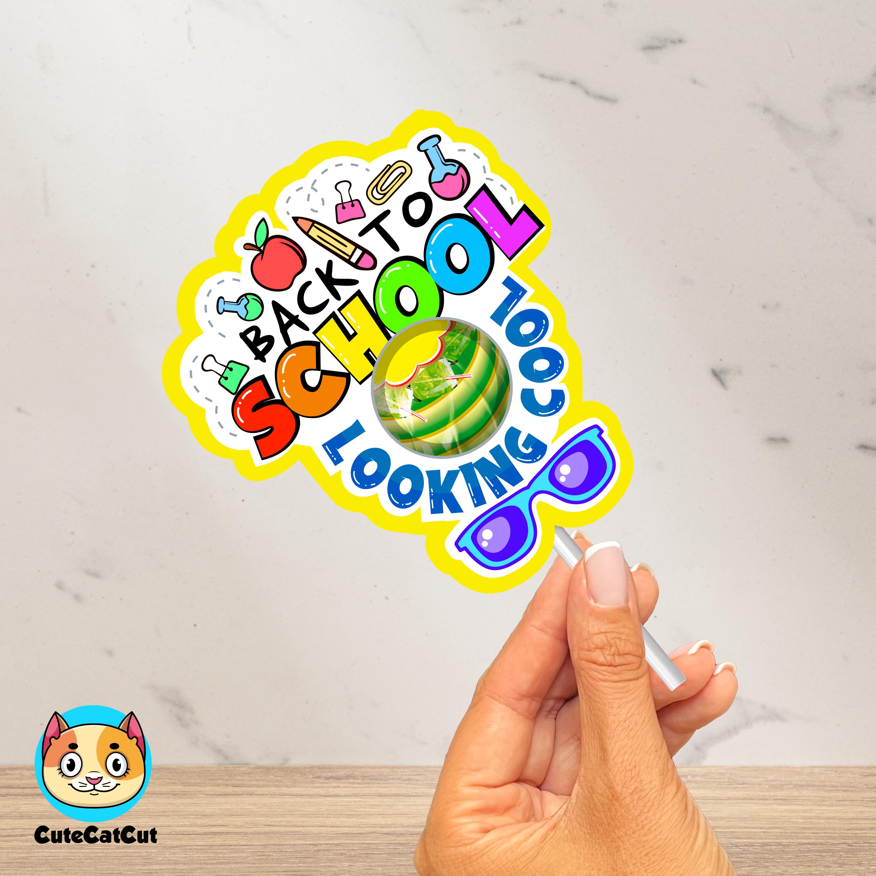 Welcome Back to School Lollipop Holders Printable, Classroom Party ...