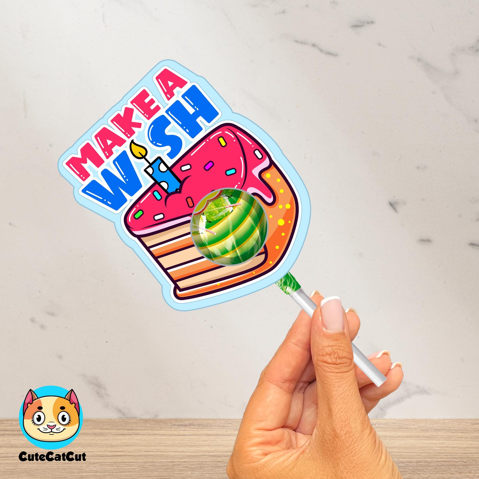 Birthday Party Lollipop Holders Printable, Classroom Party Lollipop ...