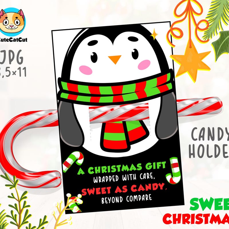 Penguin Candy Dome - Etsy