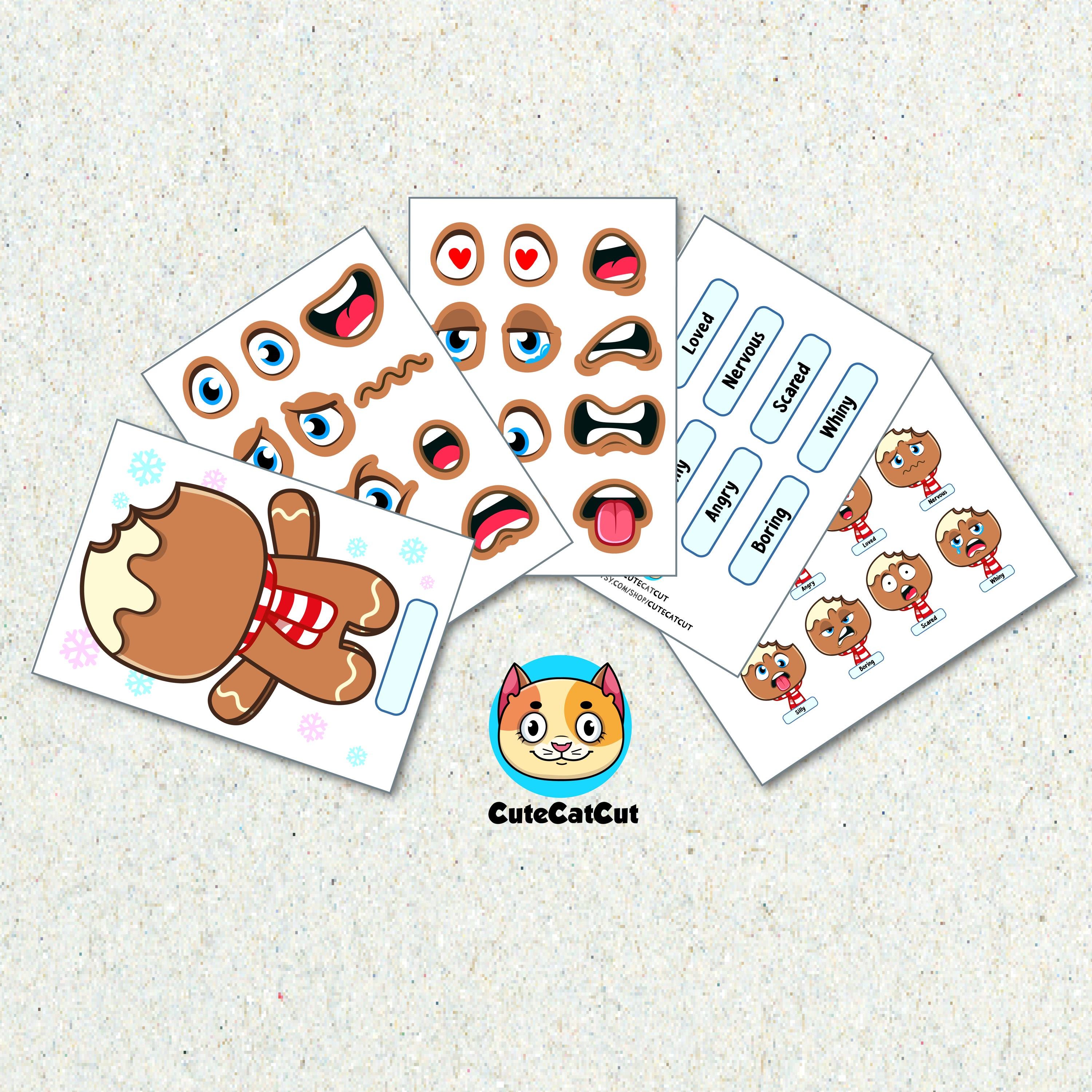 Emotions Activity for Kids, Christmas Themed Emotions and Feelings ...