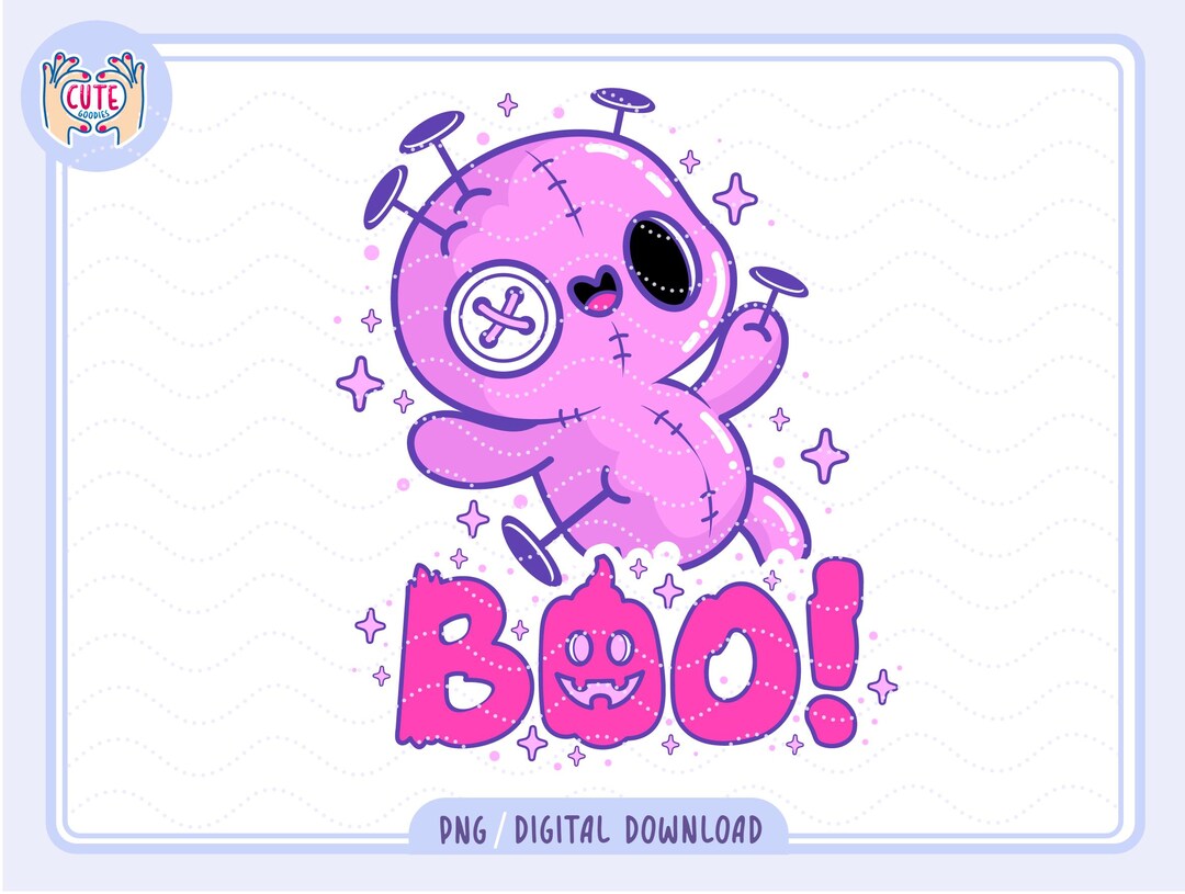 Pink Voodoo Doll Png, Scary Pink Halloween Png, Witchy Png, Girly ...