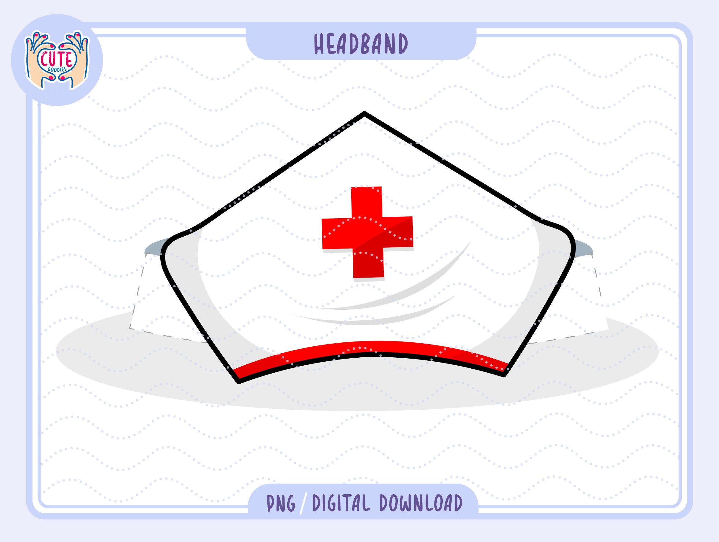 Nurse Paper Crown Printable for Kids, Nurse Cap Hat Fun Kids Craft ...