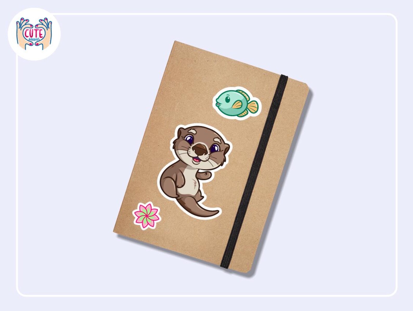 Cute Otter Clipart, Sea Otter Clipart, Baby Otter Png, Nursery Clipart ...