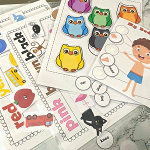Bundle 1000+ Printable Toddler Busy Book 2 Years+ | Preschool and ...
