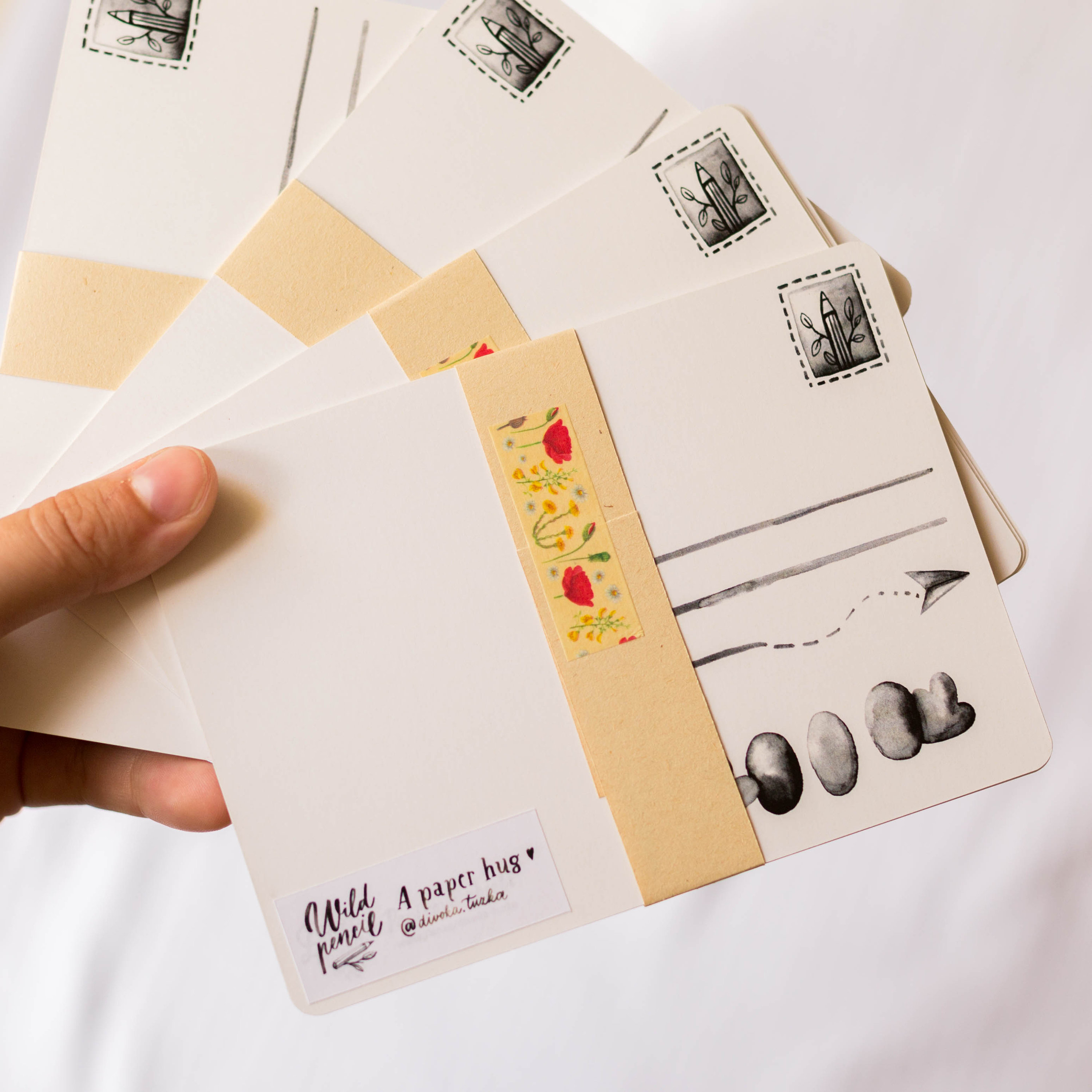 Postcard Set Landscape Postcards | A6, Mini Art Print, Postkarten ...
