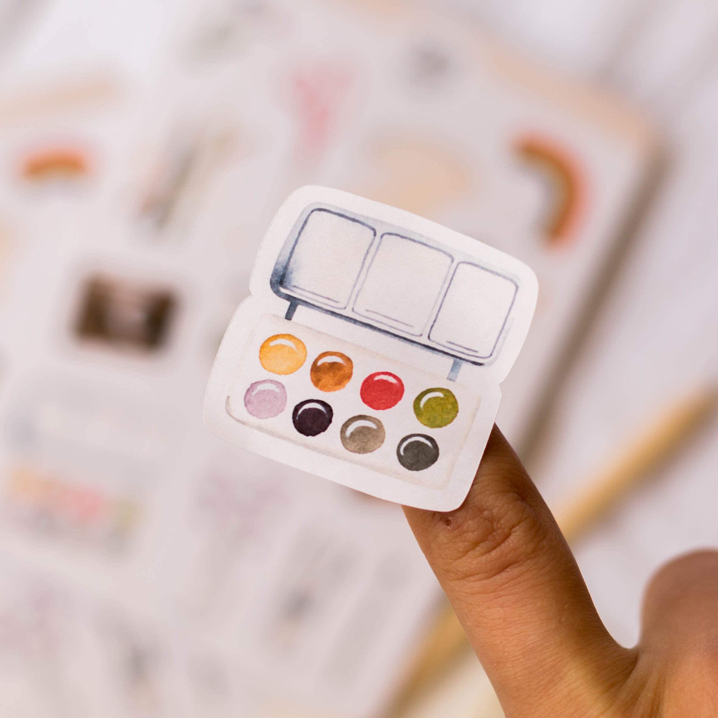 Sticker Sheet Creativity Paper Sticker Sheet, Cute Stickers, Planner ...