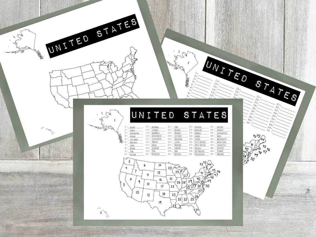 United States Map *test* - Etsy