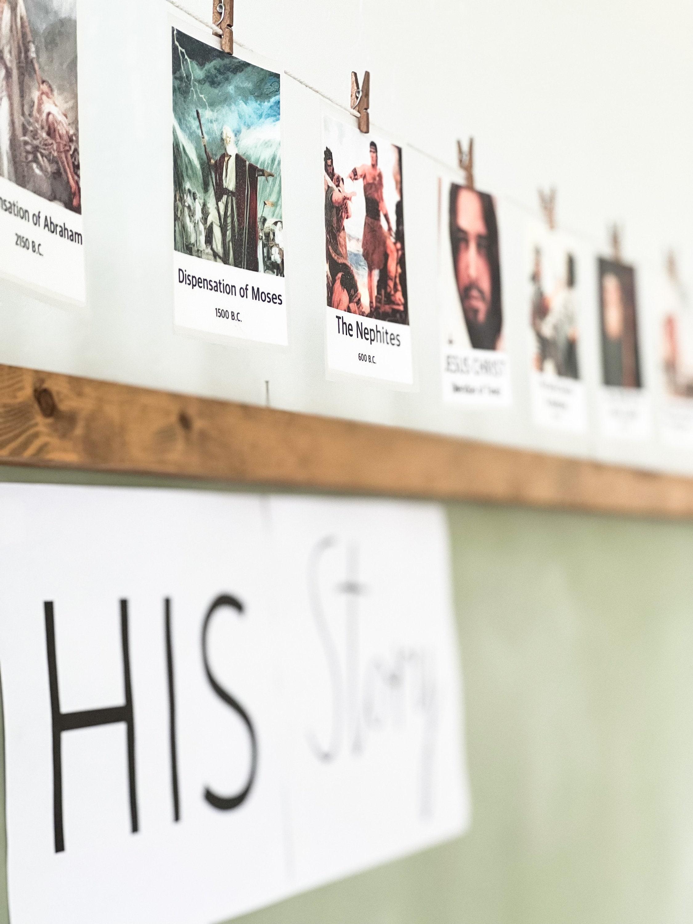 HIS Story Timeline - Etsy