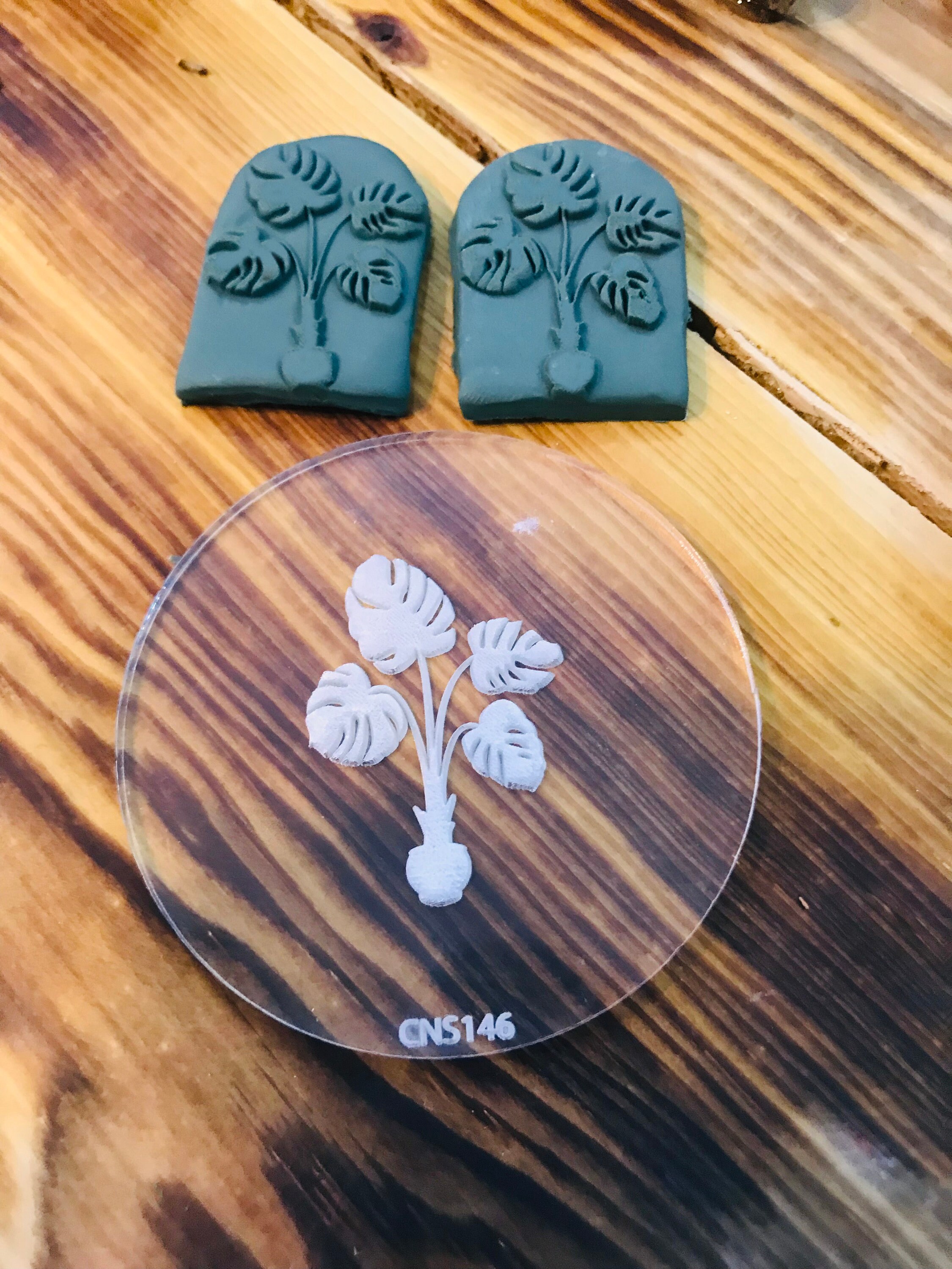 Texture Mat for Polymer Clay, Embossing Stamp for Polymer Clay ...