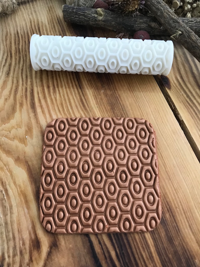 Embossing Texture Roller Set: Polymer Clay, Ceramic & Sugar Paste - Etsy