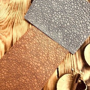 Geometric Floral Rubber Texture Mat: Polymer Clay & Ceramics (10x14cm ...