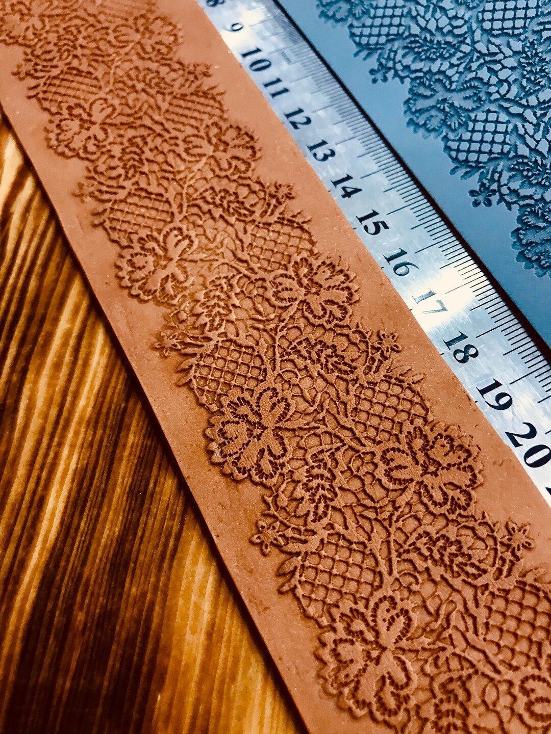 Lace Border 5*29cm Rubber Texture Mat,polymer Clay Tools,earring Making ...