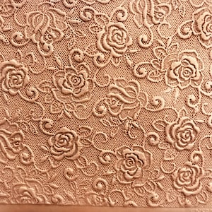 Rose Lace Pattern Texture Mat,polymer Clay, Embossing Stamp, Acrylic Texture Sheet, Texture ...