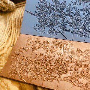 Flower Meadow Rubber Texture Mat⎥polymer Clay Tools⎥earring Making⎥hand ...