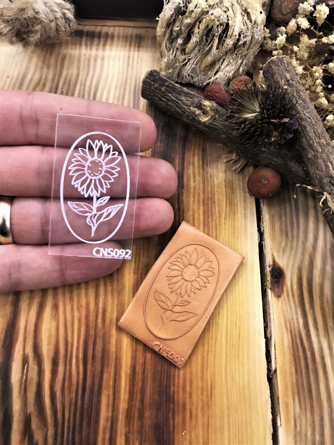 Little Daisy Pattern Texture Mat, Debossing Stamp, Acrylic Clay Texture ...