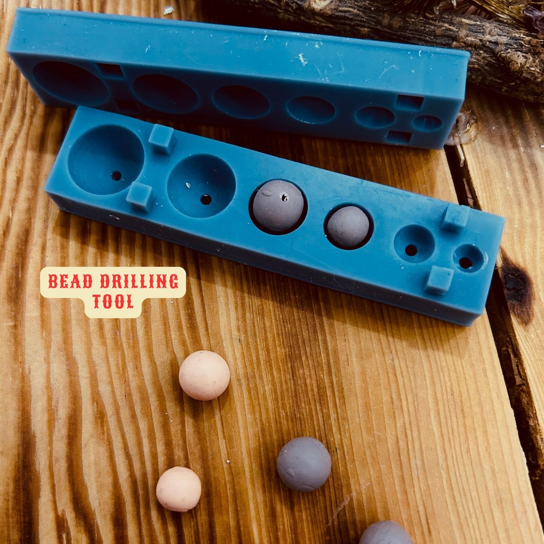 3D Printed Bead Drilling Tool: Precise Angle Jig (4mm-16mm) - Etsy