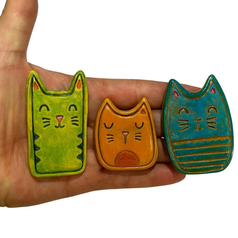 Cat Cutter and Stamp Set – Polymer Clay, Soap Making, Crafts - Etsy