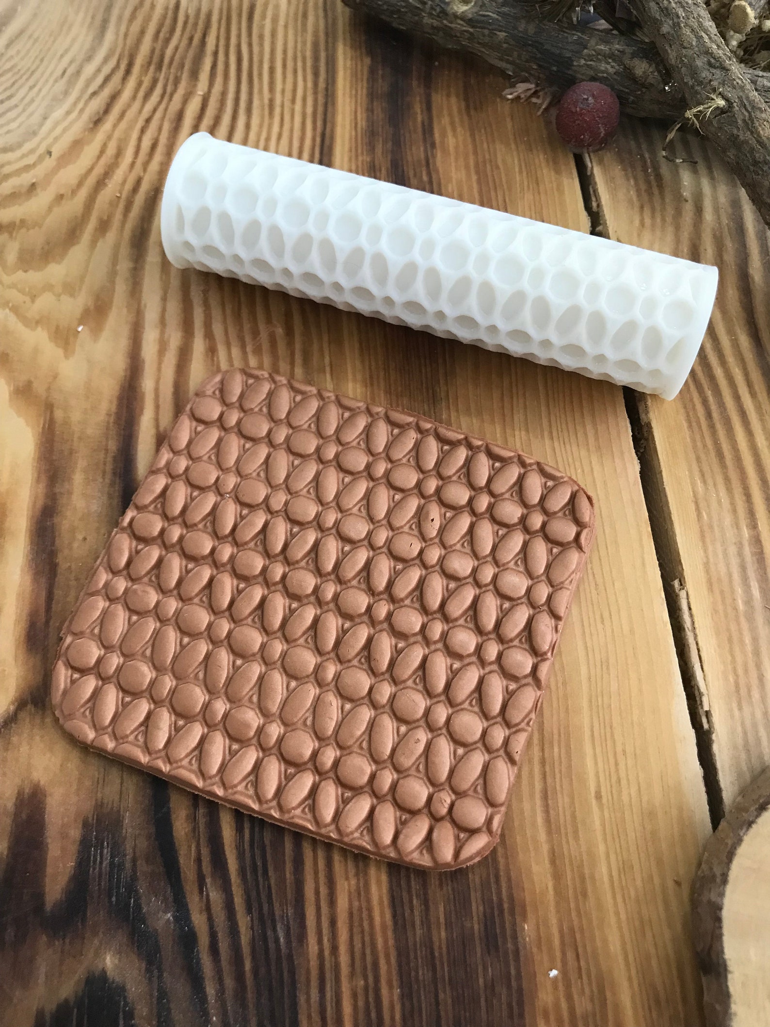 Embossing Texture Roller Set: Polymer Clay, Ceramic & Sugar Paste - Etsy