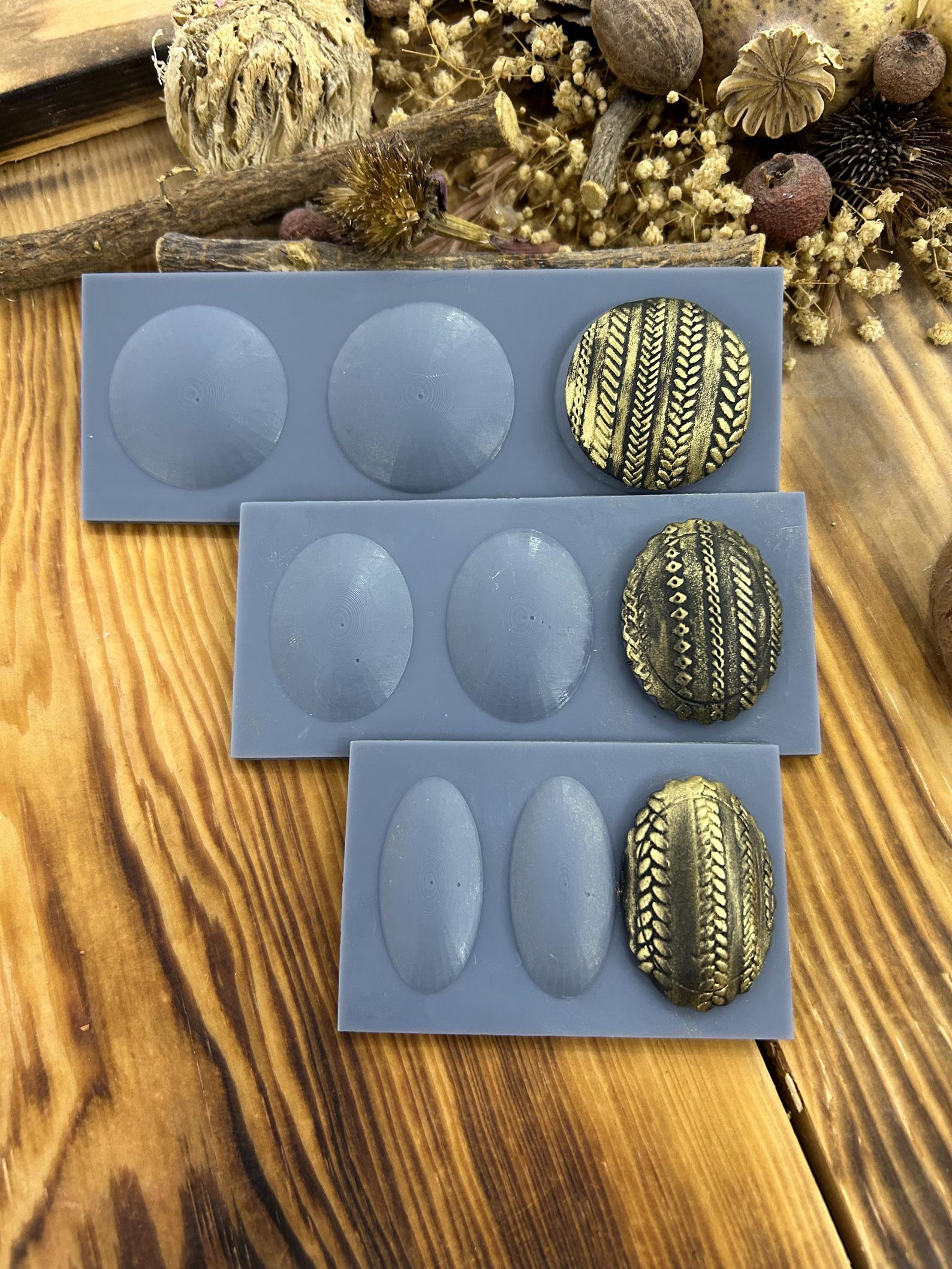Domed Clay Baking Forms: Polymer & Metal Clay - Etsy