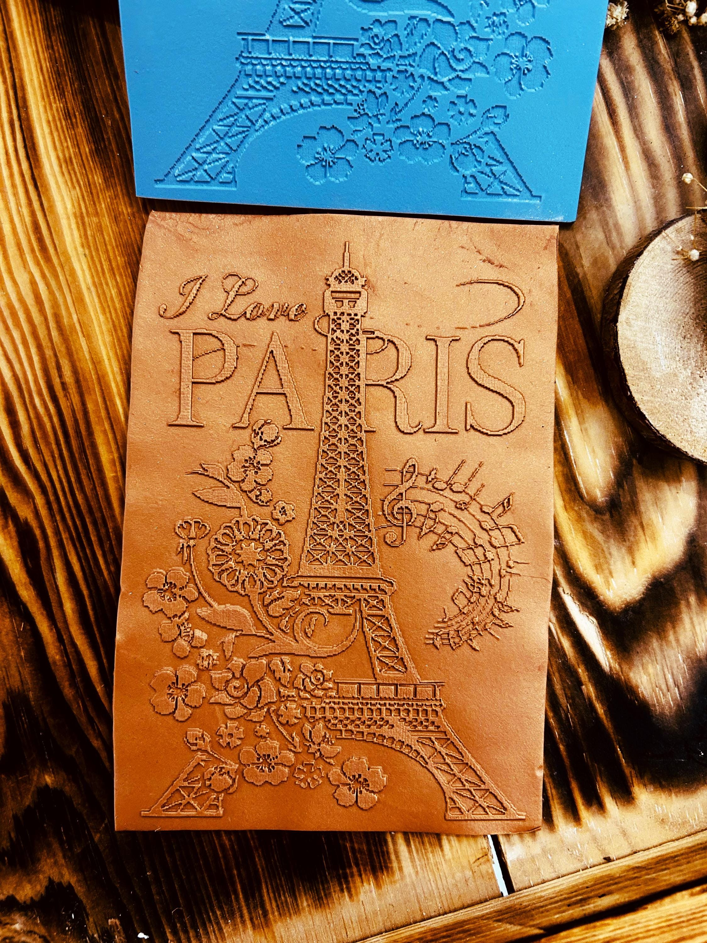 Eiffel Tower Rubber Texture Mat: Polymer Clay & Jewelry Making (10x14cm ...