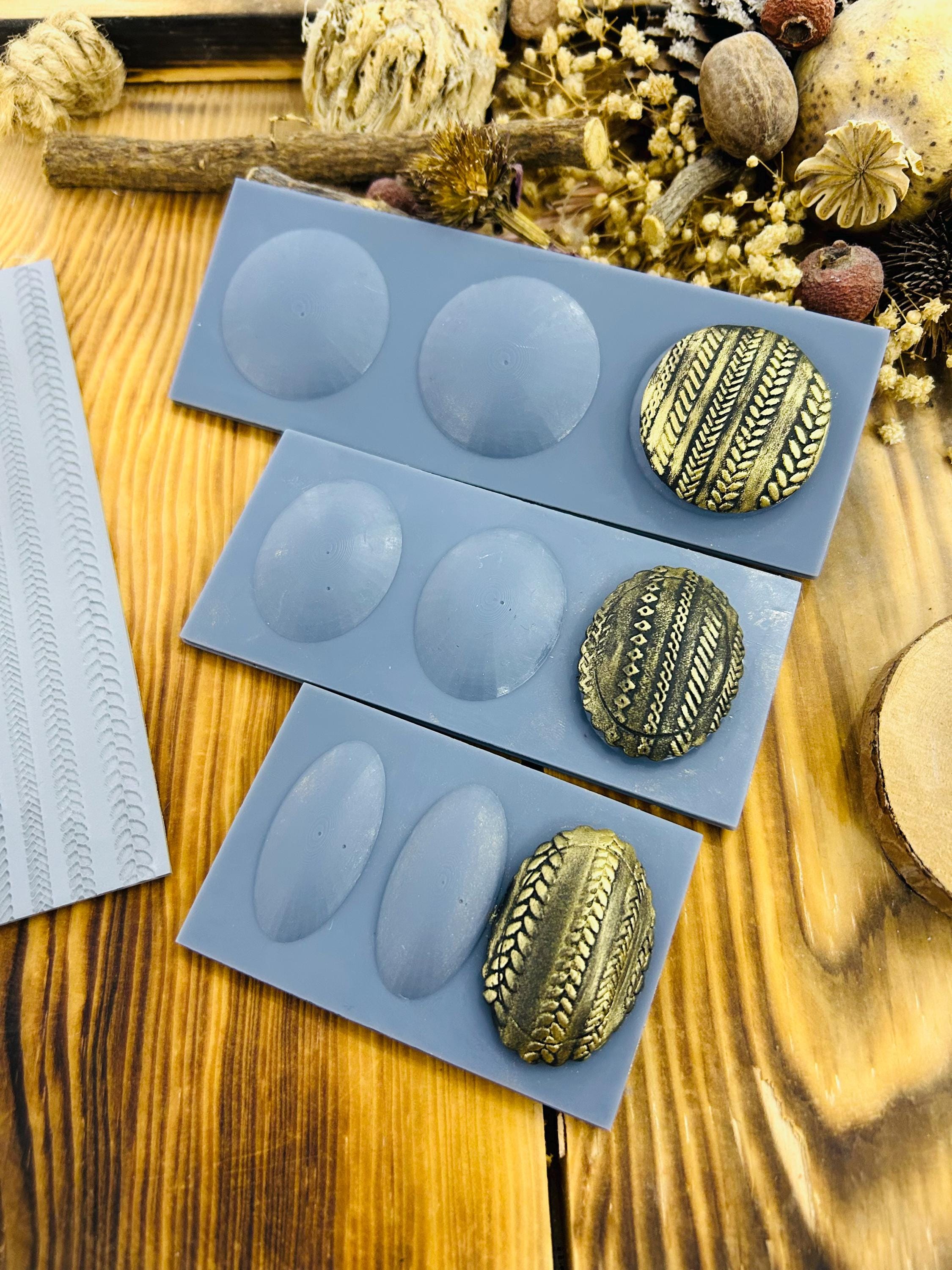 Domed Clay Baking Forms: Polymer & Metal Clay - Etsy