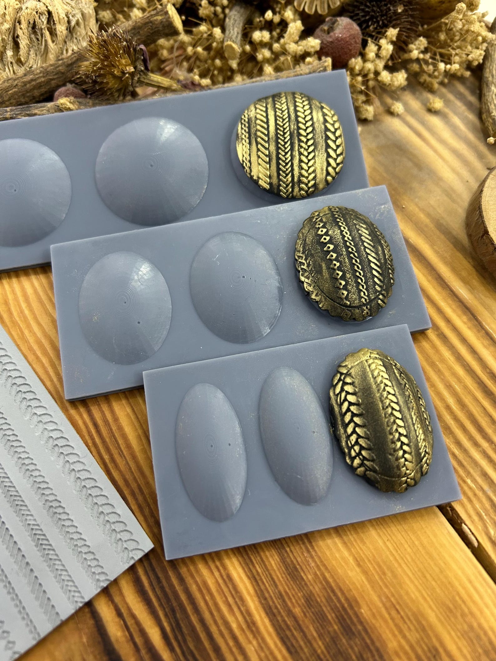 Domed Clay Baking Forms: Polymer & Metal Clay - Etsy