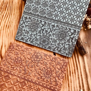 Spanish Tile Rubber Texture Mat: Polymer Clay Earring Tool (10x10cm) - Etsy