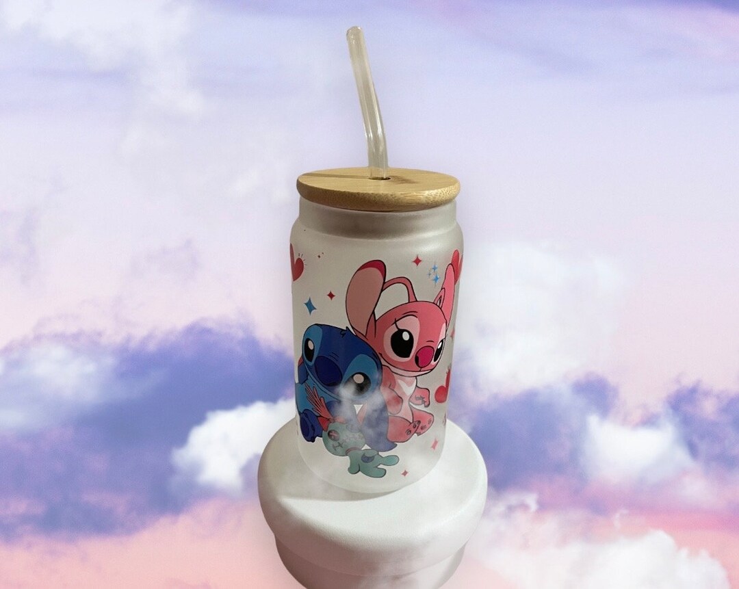 Stitch & Angel Cup - Etsy