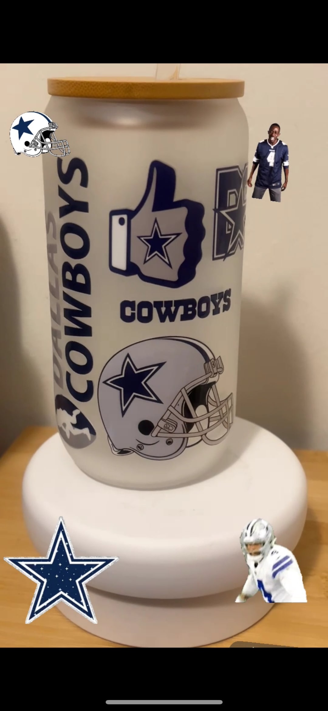 Dallas Cowboys Cup - Etsy