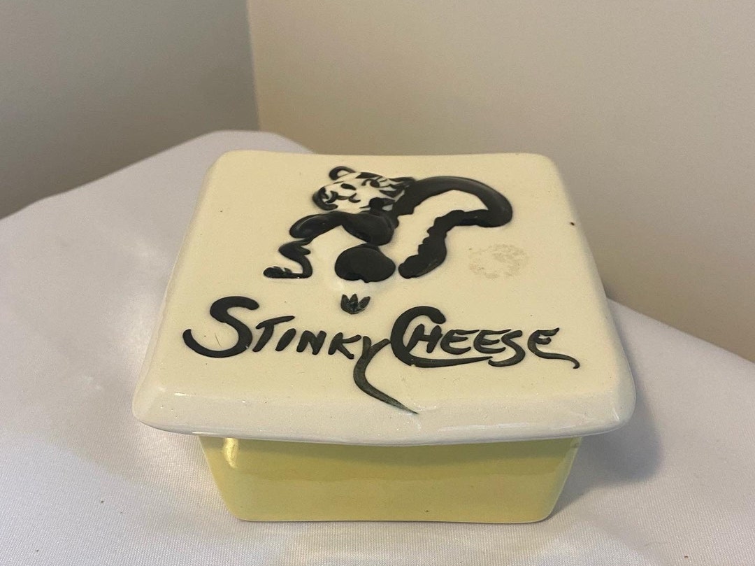 Vintage and Adorable Ceramic Cheese Storage Container. - Etsy