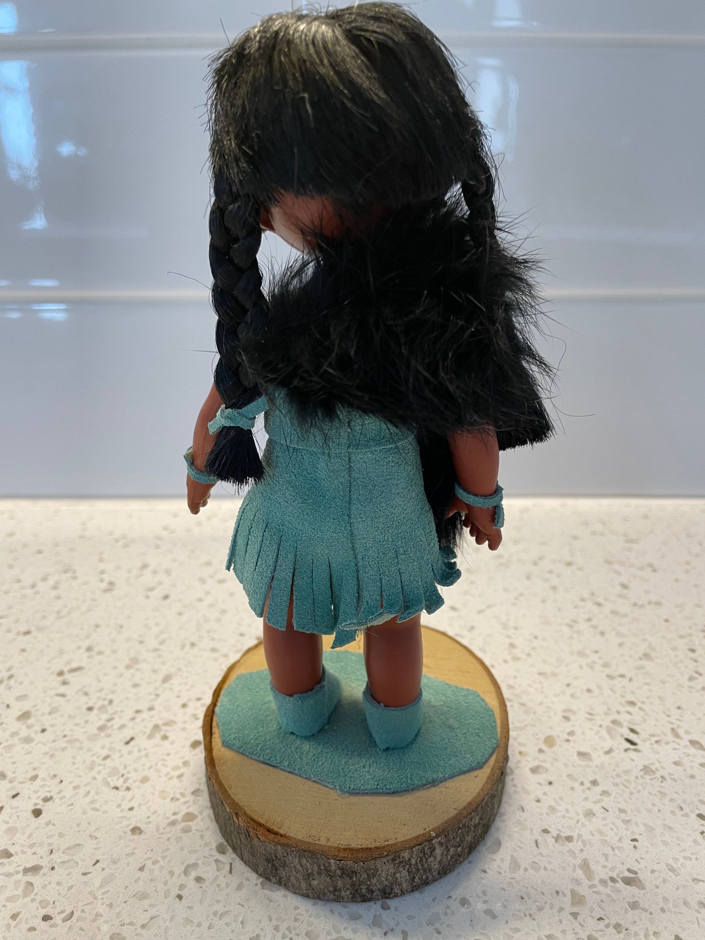 Vintage 1970's First Nations Souvenir Doll in Suede - Etsy