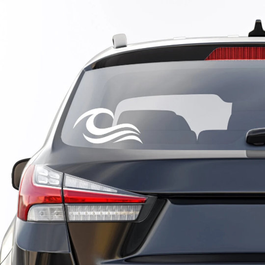 Ocean Decal, Mountain Decal, Sun Decal, Beach Decal, Wave Decal, Car ...