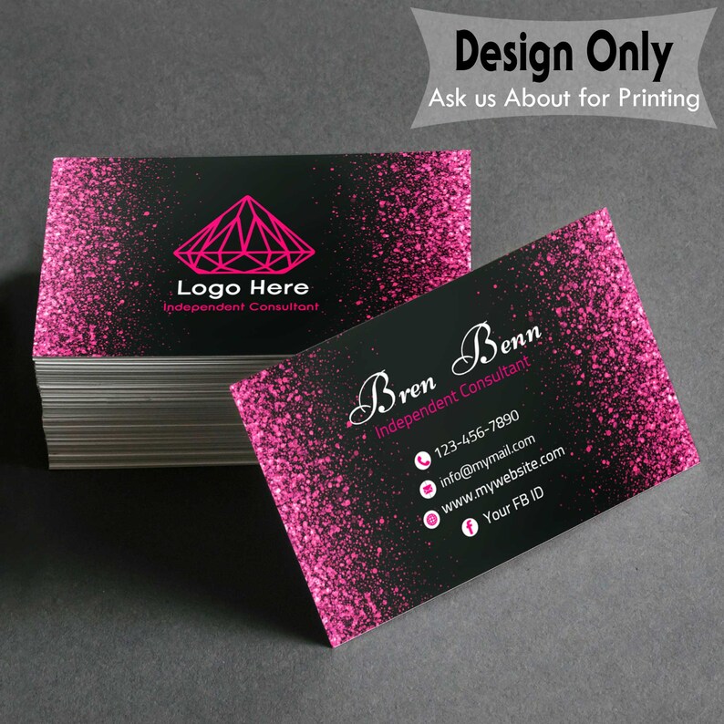 Personalized Jewelry Business Cards _ Custom Business Cards_digital ...