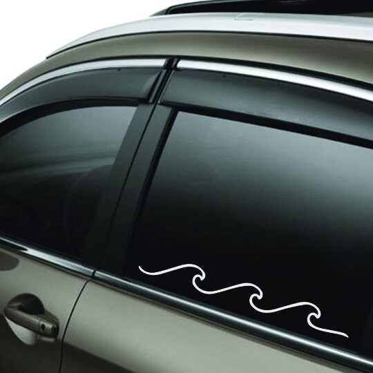 Ocean Wave Vinyl Decal Ocean Wave Decal Beach Decal Wave Decal for Car ...