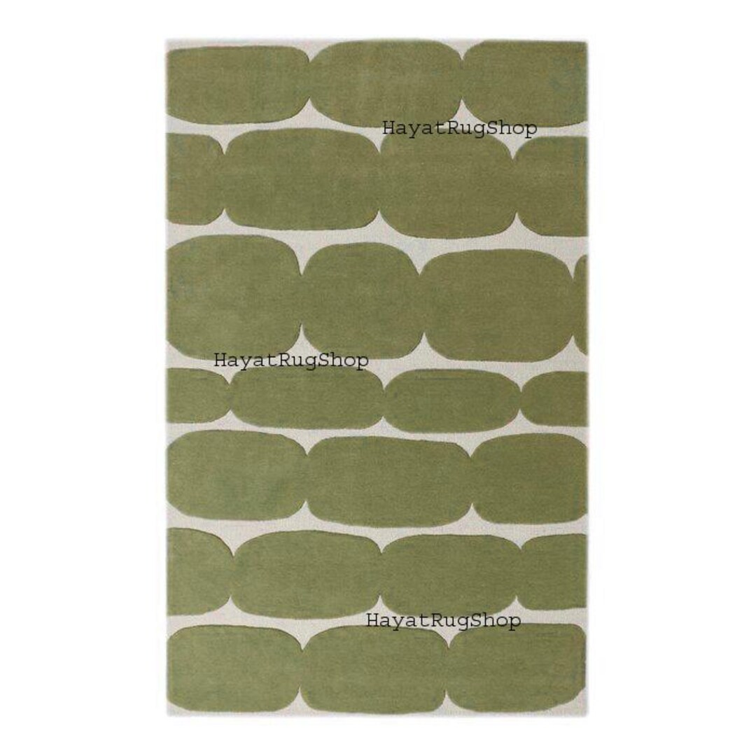 New Modern Wool Rug Hand Tufted Area Rug Handmade Rug High and Low Area ...
