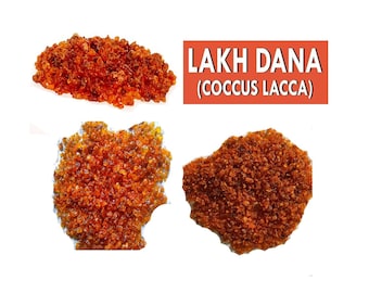 Pure Orange Dana Laccifer Lacca-raw Herbs-laksha-lac Dana - LAKH DANA ...
