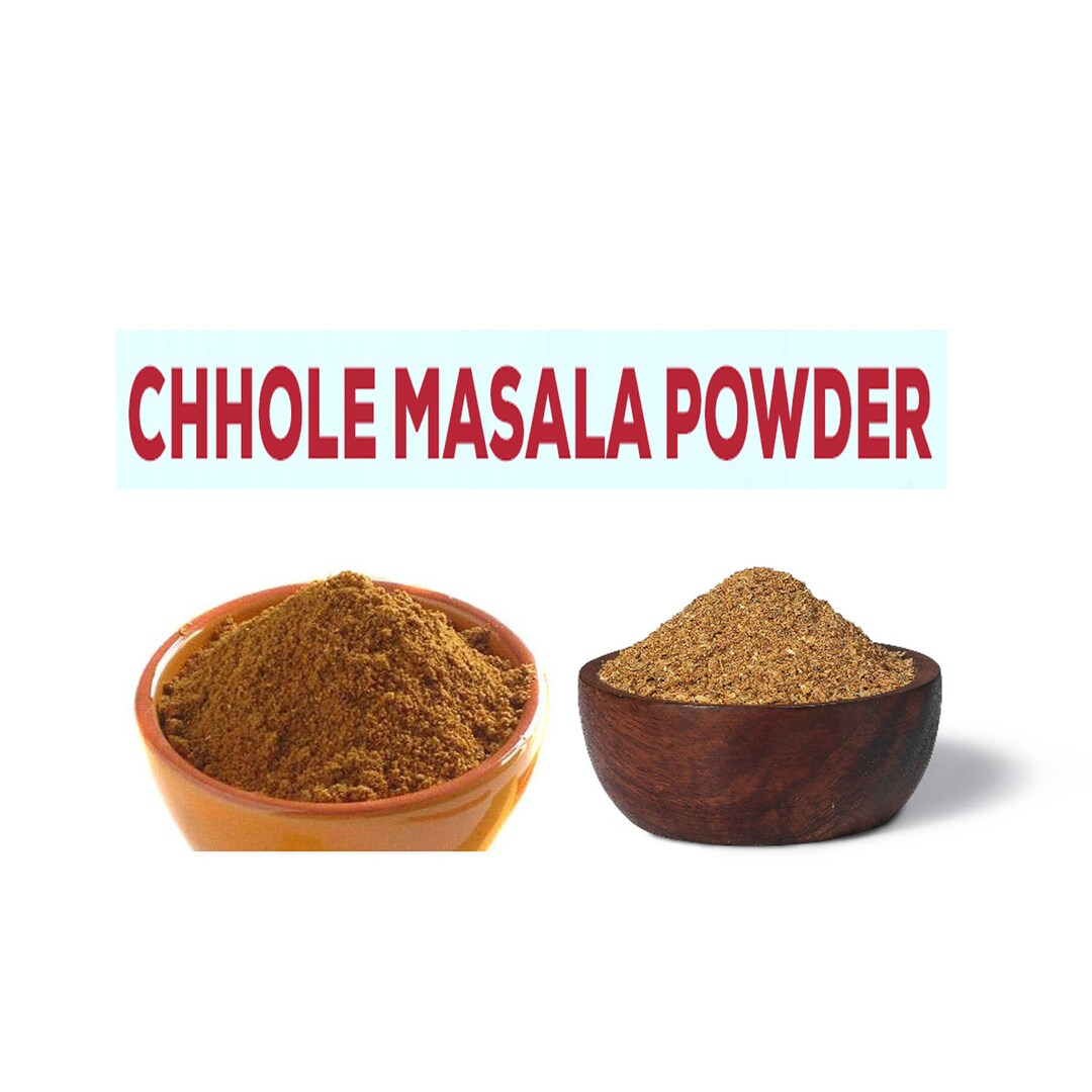 Chola Masala Powder Organic Chola Spices Pure Spices Powder Hummus ...
