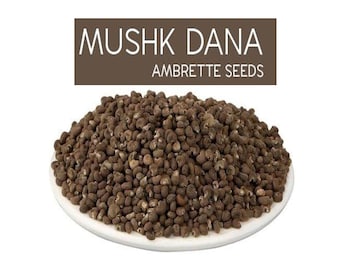 Musk Ambrette Whole Dried Seeds Abelmoschus Moschatus 50g - Etsy