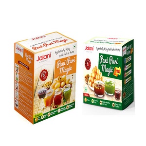 Pani Puri, Gol Gappa, Pani Puri, Pani Puri With 3/4 Paani Masala and ...