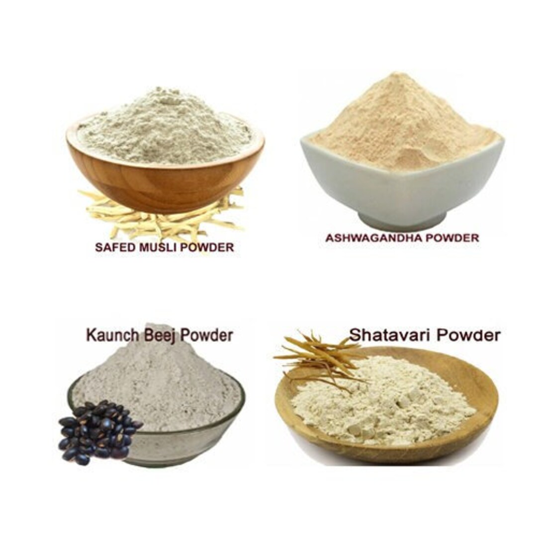 Safed Musli Konch Beej Ashwagandha Shatavari Powder Churan - Etsy Safed Musli Konch Beej Ashwagandha Shatavari Powder Churan - Etsy
